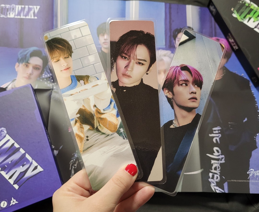 Stray Kids Oddinary Bookmarks Lee Know Version | Upcycled Photobooks - Etsy