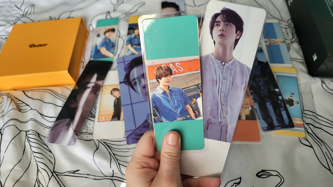 BTS Butter and Proof Upcycled Bookmarks | Jin Version - Etsy