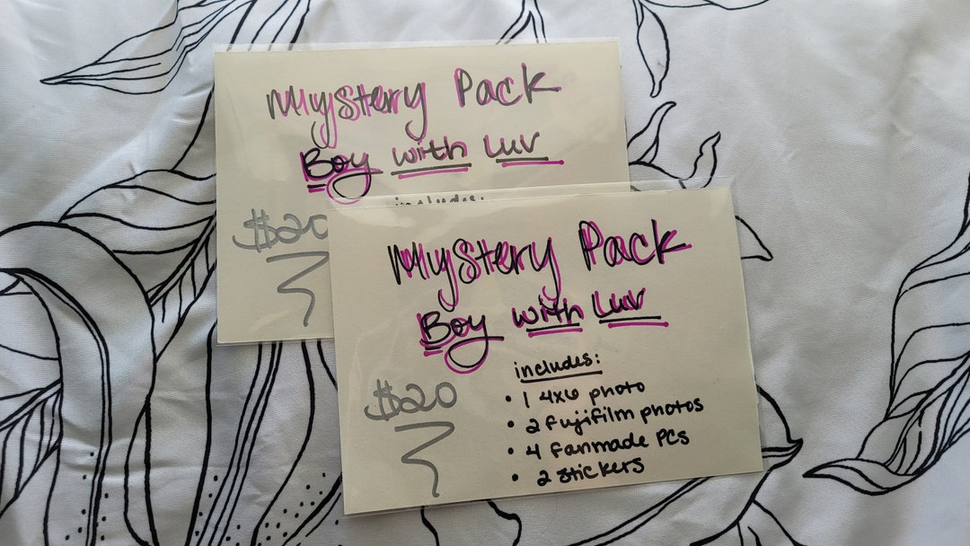 BTS Era Themed Mystery Packs With Namjoon, Jin, Suga, J Hope, Jimin ...