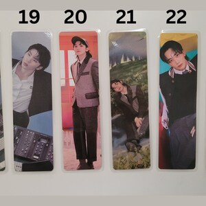 Seventeen Upcycled Bookmarks | S.coups, Mingyu, Wonwoo, Vernon, Woozi ...