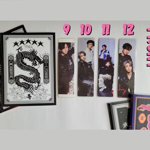 Stray Kids 5 Star S Class Bookmarks Groups/units Version | Upcycled ...