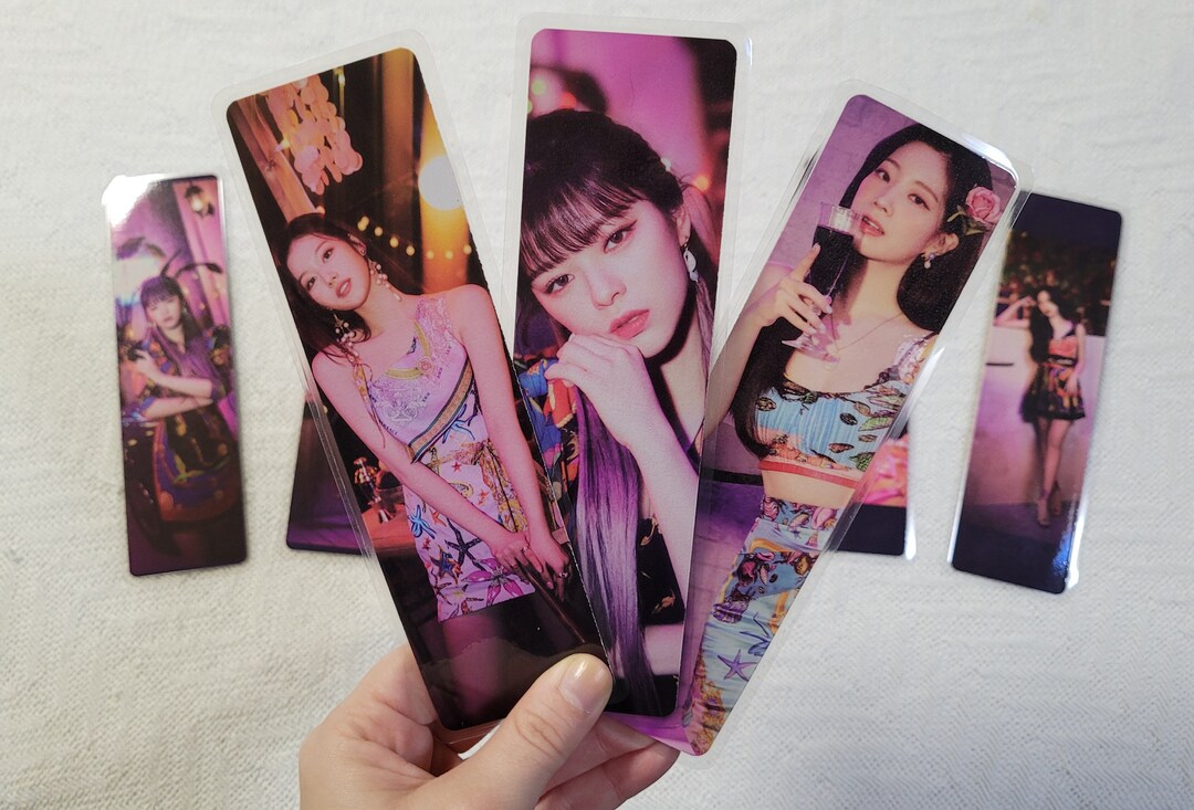 Twice Taste of Love Upcycled Bookmarks With Nayeon, Momo, Mina, Sana ...