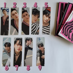 Stray Kids Maxident Limited Version Upcycled Bookmarks With Bang Chan ...
