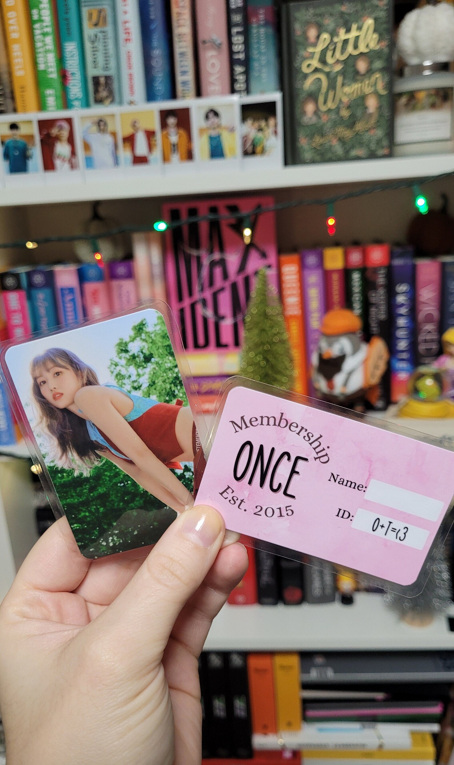Twice Fan Made ONCE Membership ID Cards Laminated Durable - Etsy