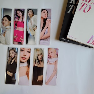 Twice Ready to Be Upcycled Bookmarks With Nayeon, Jeongyeon, Jihyo ...
