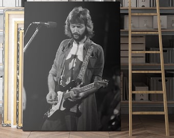 Eric Clapton Canvas Wall Art - Etsy
