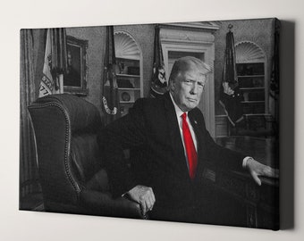 Donald Trump Canvas Art - Etsy