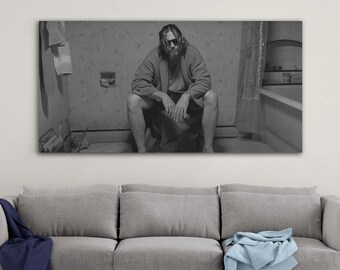 The Big Lebowski Toilet Print - Etsy