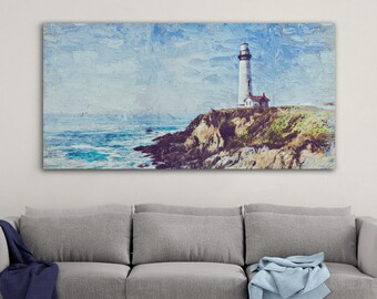 Lighthouse Posters Painting - Etsy