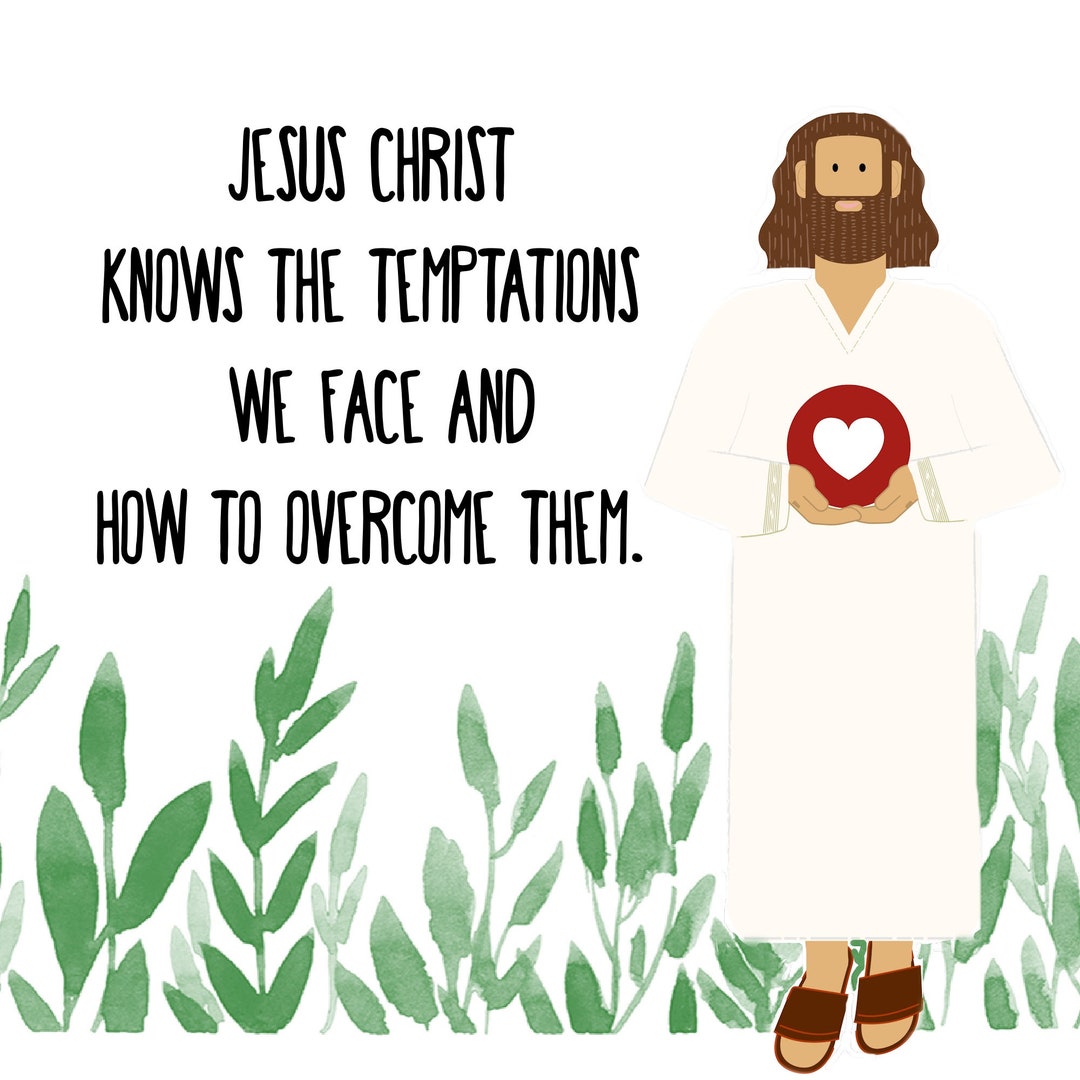 Jesus Christ Knows the Temptations - Etsy