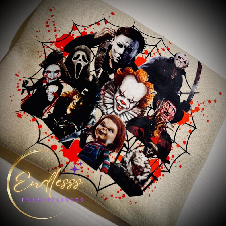 Horror Movie Favorites PNG, Digital Download, Halloween Squad - Etsy