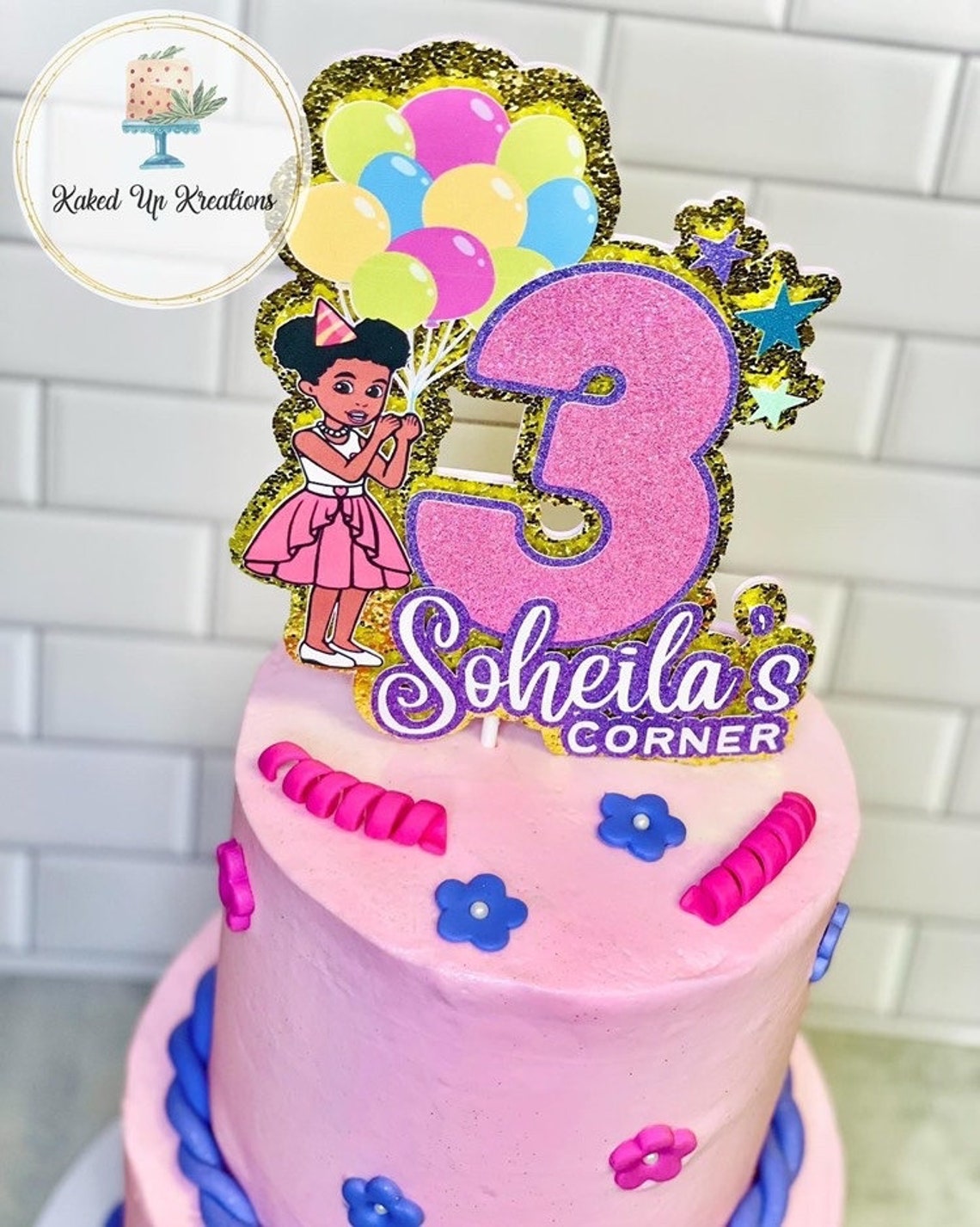 Gracies Corner Custom 3D Cake Topper, Gracies Corner Cake Topper ...