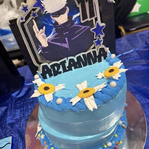 Custom 3D Cake Toppers, Gojo, Birthday, Jujitsu Kaisen - Etsy