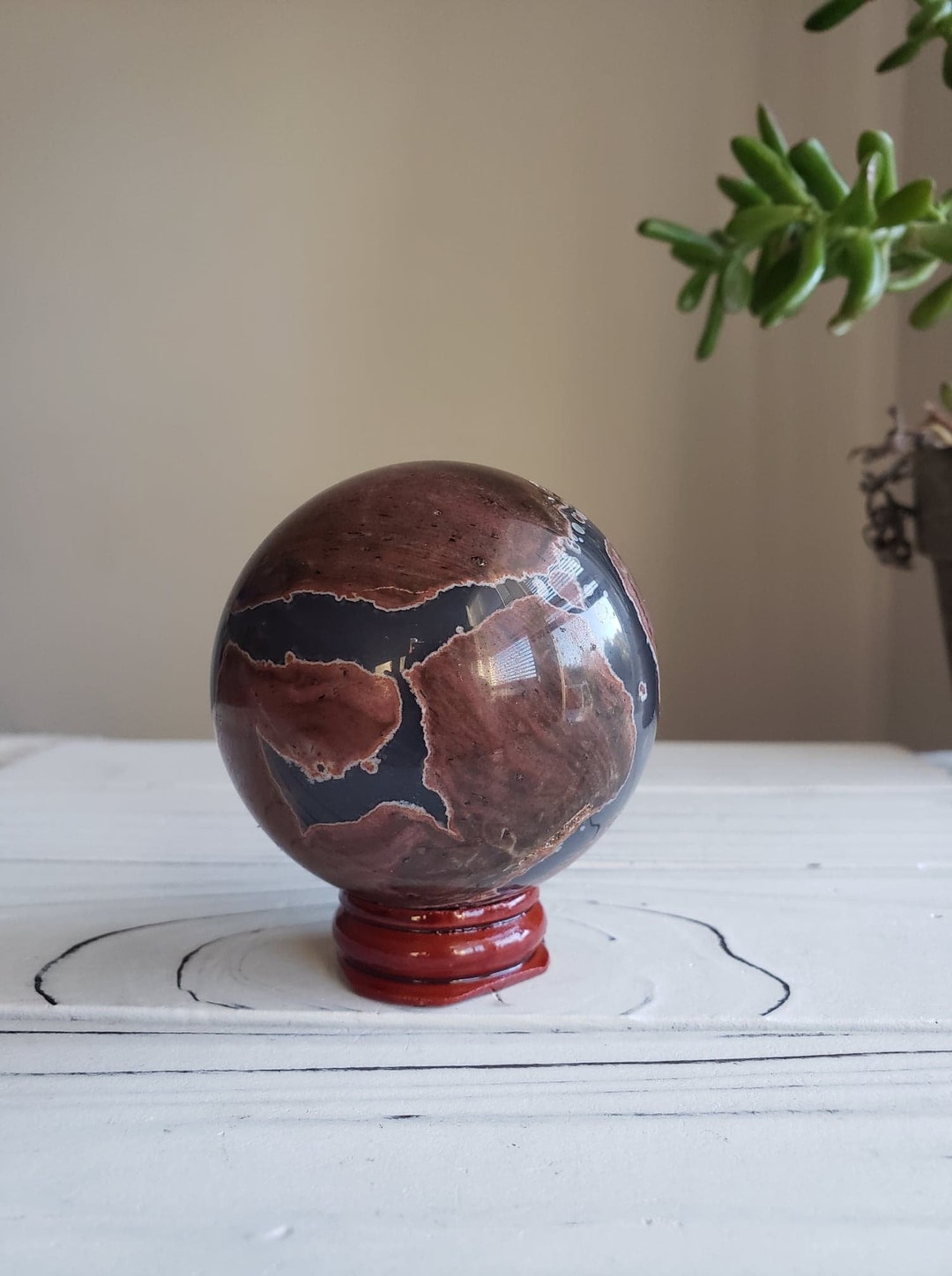 Football Agate Sphere - 60mm - Etsy