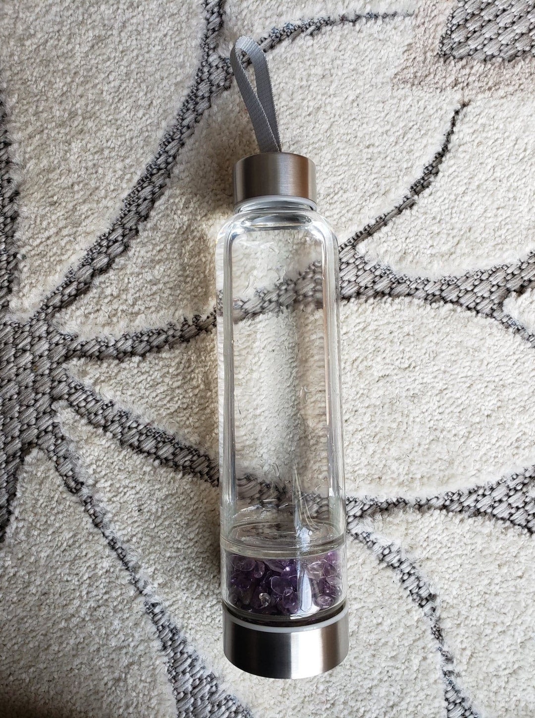 Crystal Water Bottle, Water Bottle, Crystals Water Bottle - Etsy