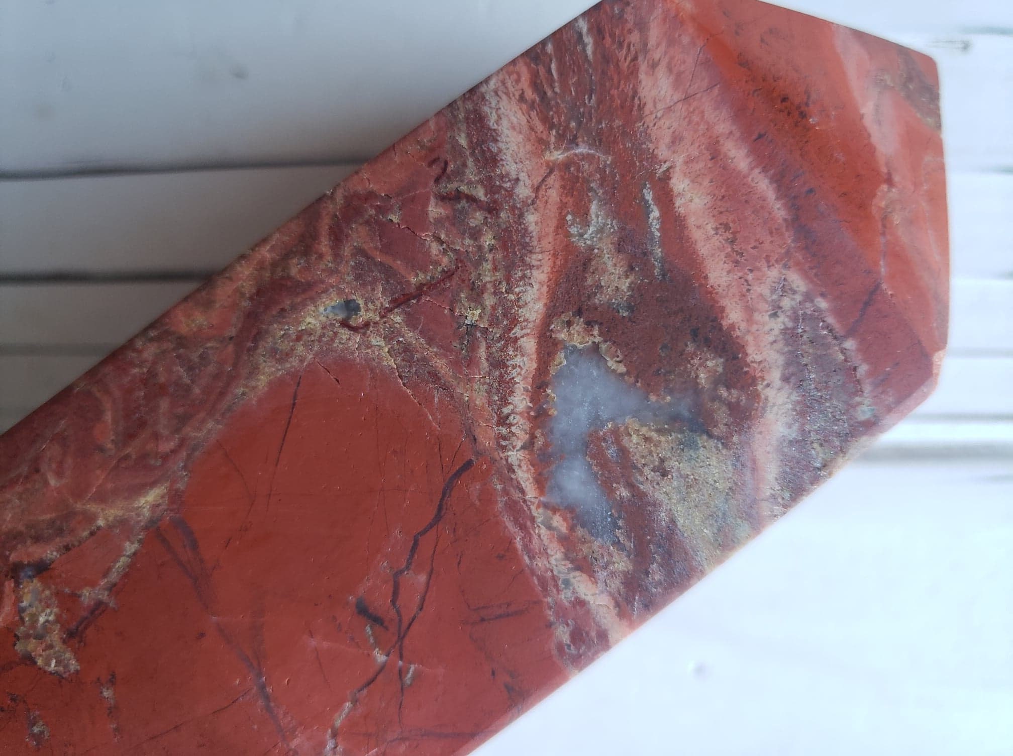 Large Red Jasper Tower Large Red Jasper Point Red Jasper - Etsy