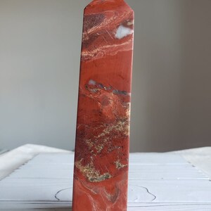 Large Red Jasper Tower, Large Red Jasper Point, Red Jasper, Large ...