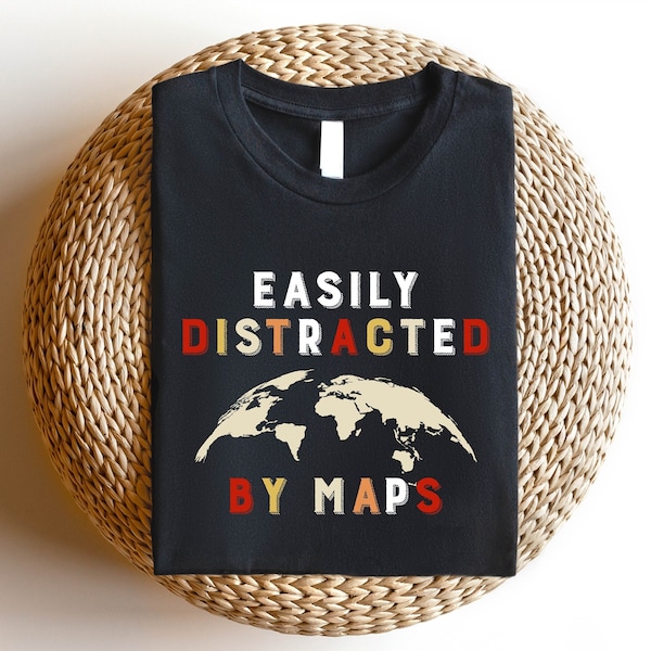 Road Map Shirt - Etsy