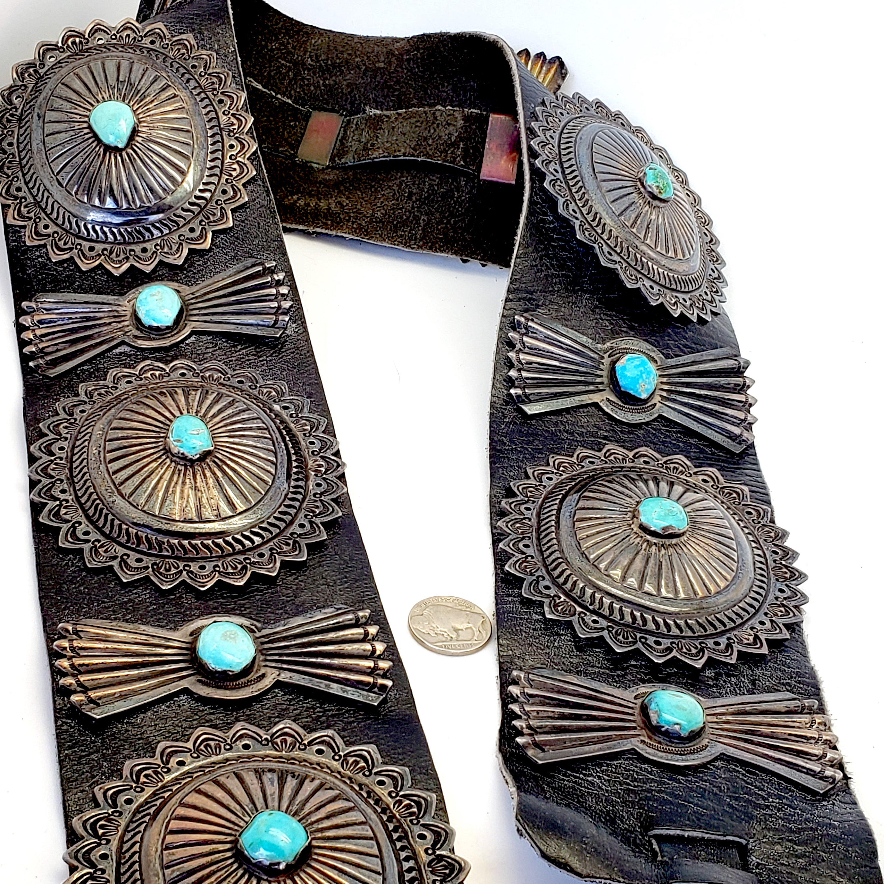 Hosteen Goodluck Style Massive Navajo Native American Vintage Handmade ...