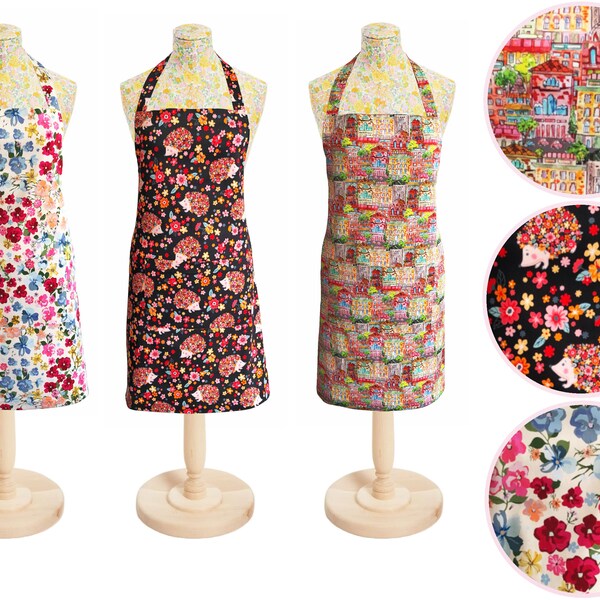 Polka Dot Apron - Etsy