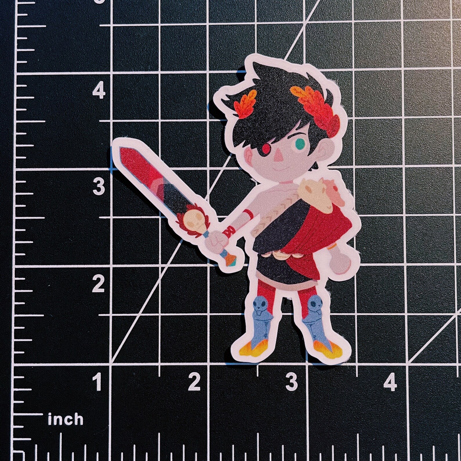 Hades Game Zagreus Full Body Sticker - Etsy