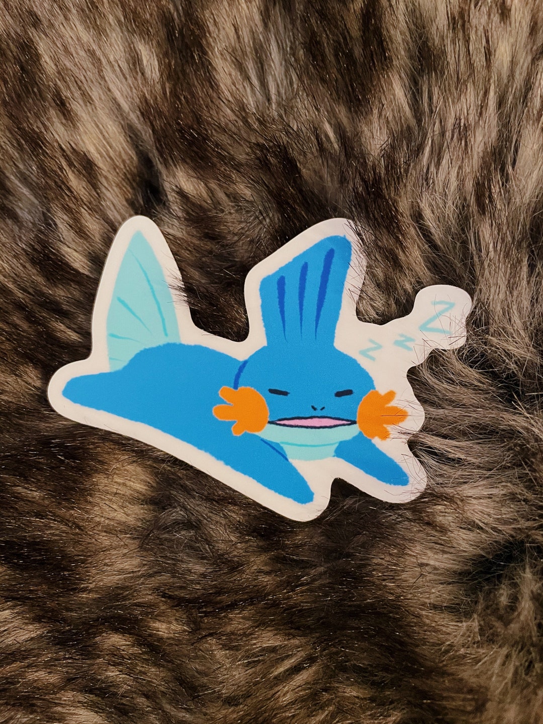 Sleeping Mudkip Sticker - Etsy