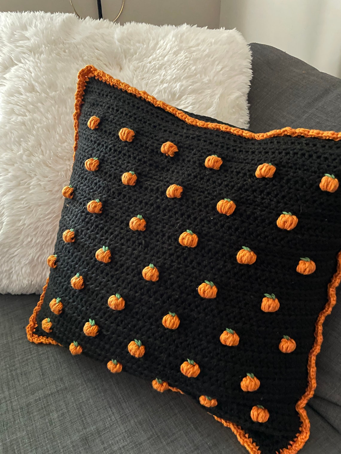 Pumpkin Pillow Crochet Pattern / Mini Pumpkin Decor / Fall Crochet ...