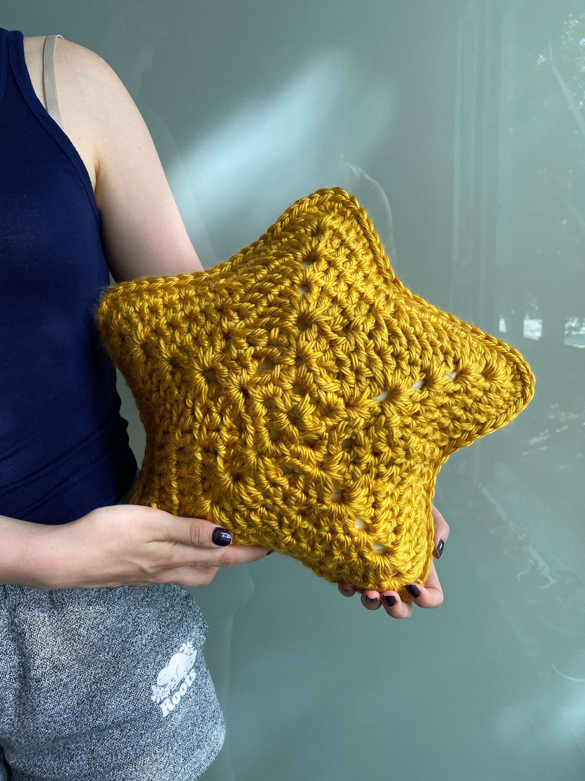 Stellar Star Pillow Crochet Pattern / Easy Star Pillow / - Etsy Canada