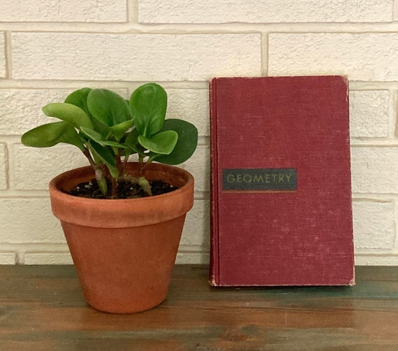 Vintage Geometry Book Vintage Math Book Antique Book - Etsy