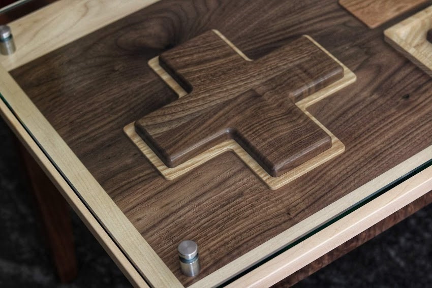 Nintendo NES Controller Table | Nintendo Coffee Table | Coffee Table ...