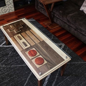 Nintendo NES Controller Table | Nintendo Coffee Table | Coffee Table ...