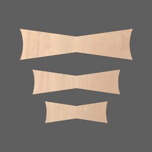 Bowtie Inlay Templates, CNC Laser Cut Files (digital Download) - Etsy