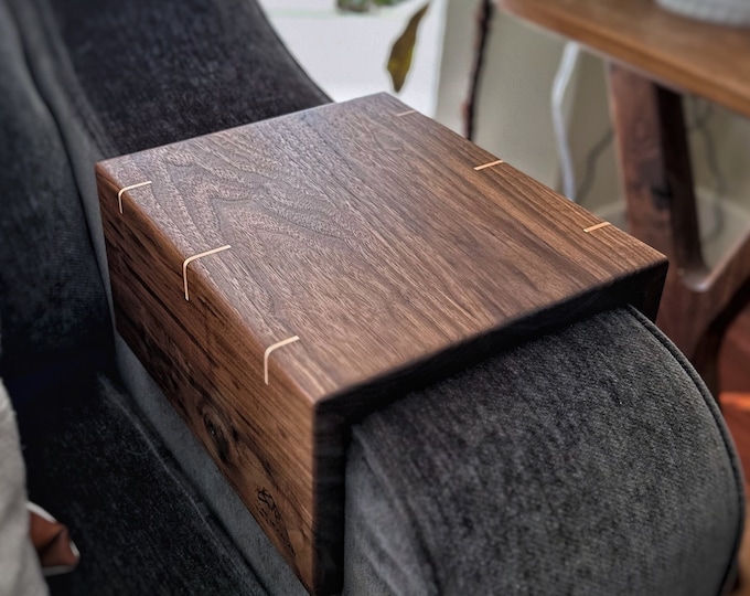 Couch Arm Table Couch Table Sofa Arm Tray Couch Arm Tray - Etsy