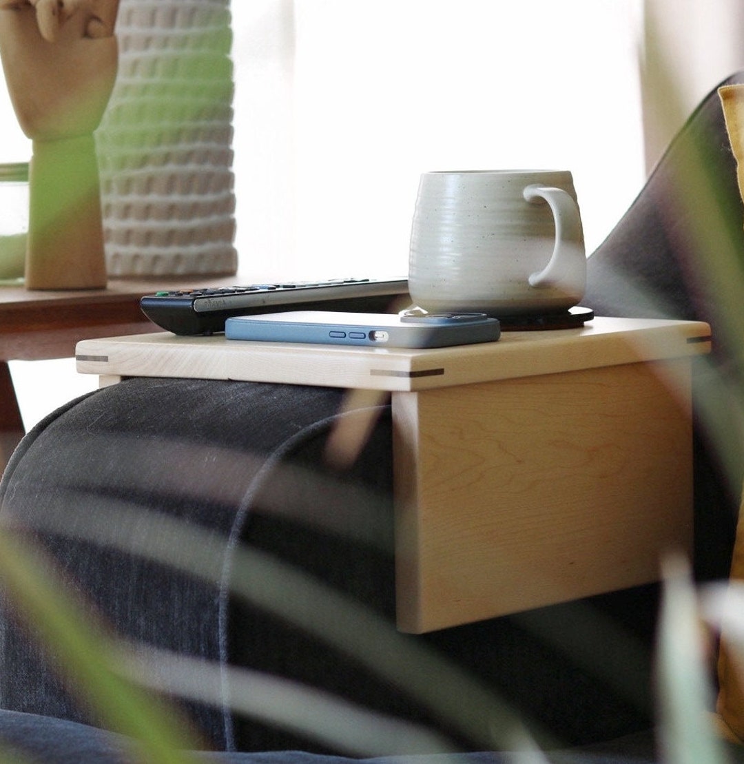 Adjustable Couch Table House Warming Gift Couch Arm Table Sofa Arm ...