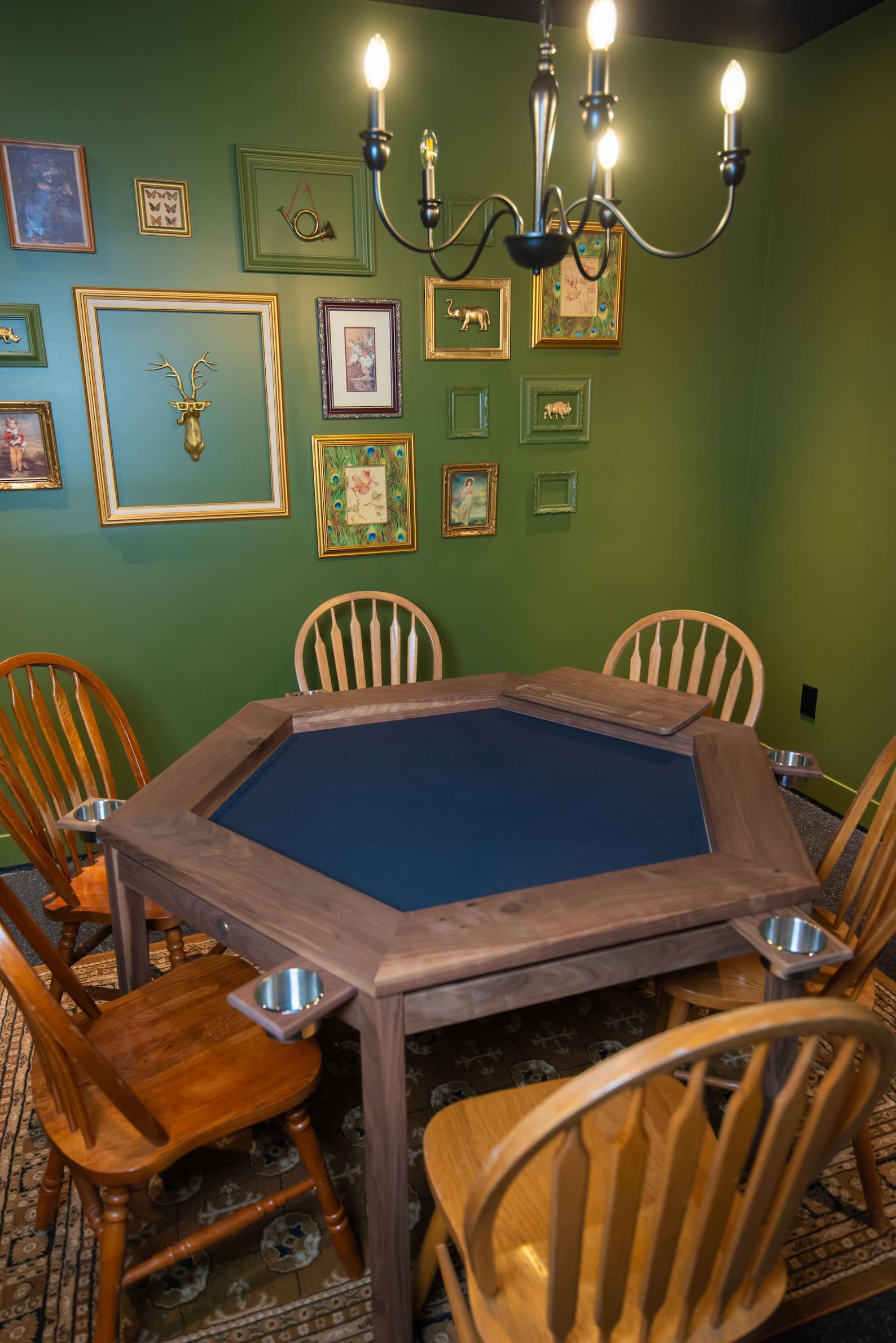 Hexagon Game Table, Board Game Table, Gaming Table, Puzzle Table, D&D ...