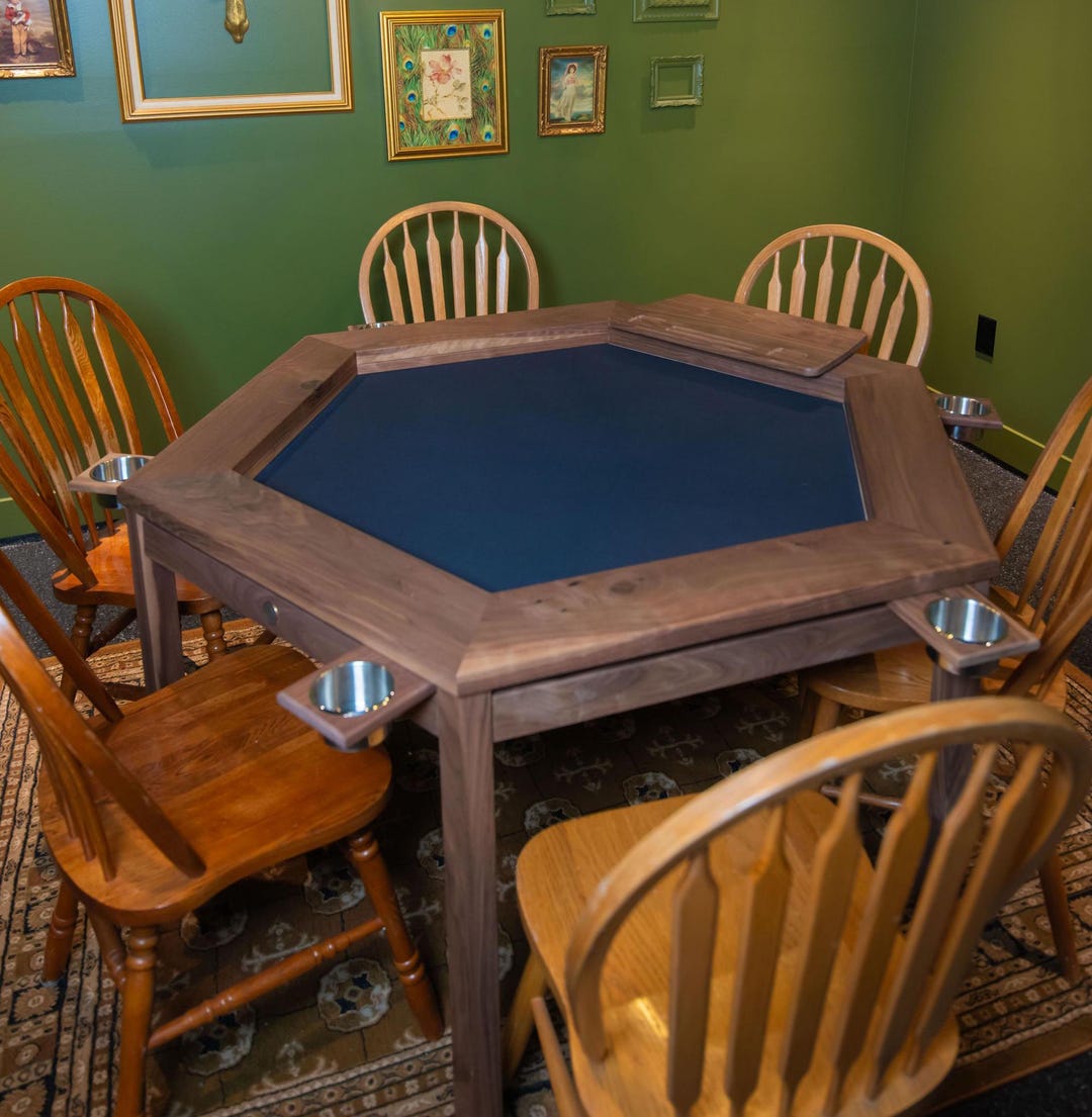 Hexagon Game Table, Board Game Table, Gaming Table, Puzzle Table, D&D ...