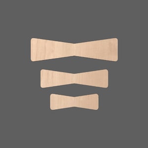 Bowtie Inlay Templates, CNC Laser Cut Files (digital Download) - Etsy