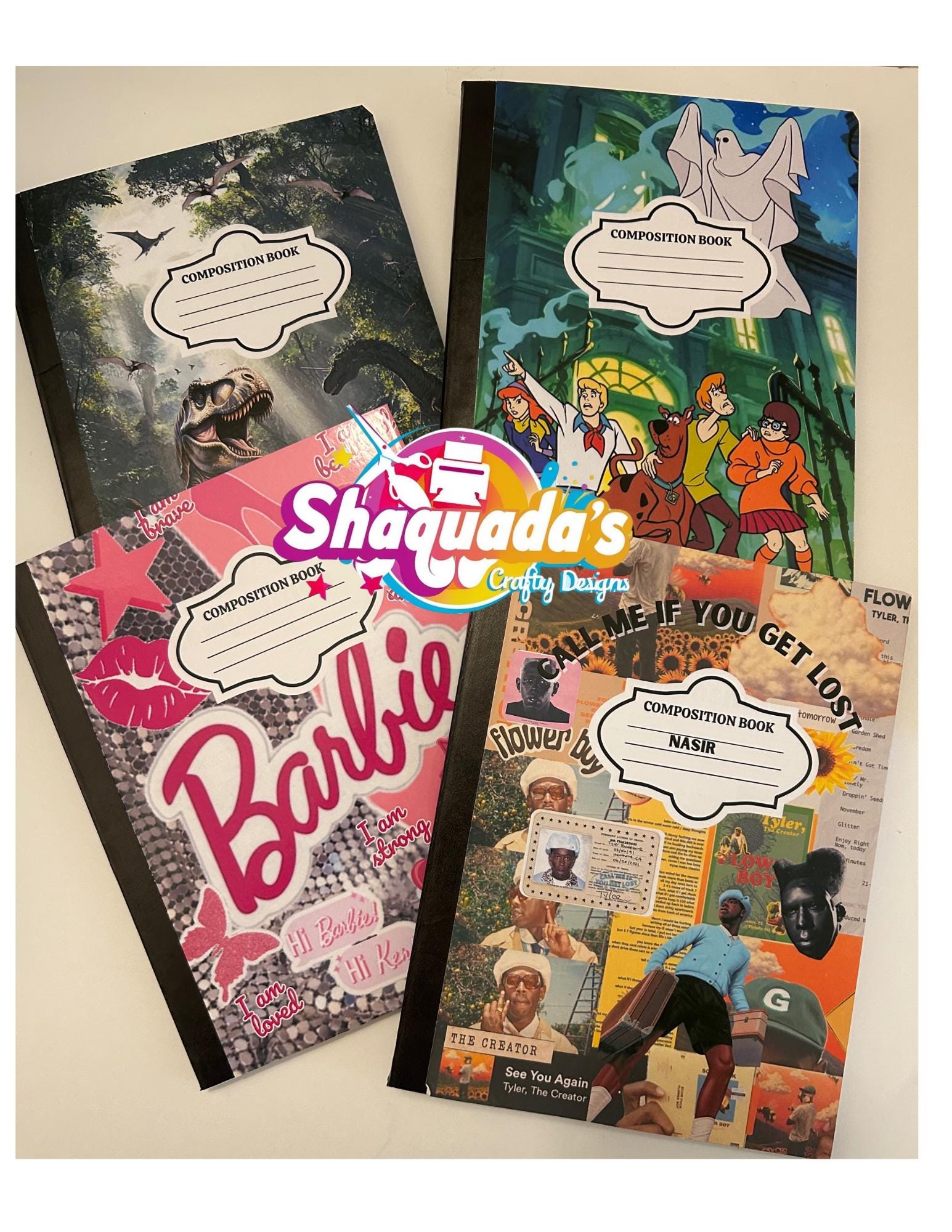 Custom Composition Notebook *cover Only* - Etsy