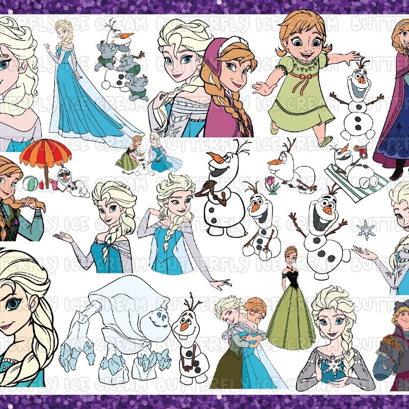 Frozen Svg - Etsy