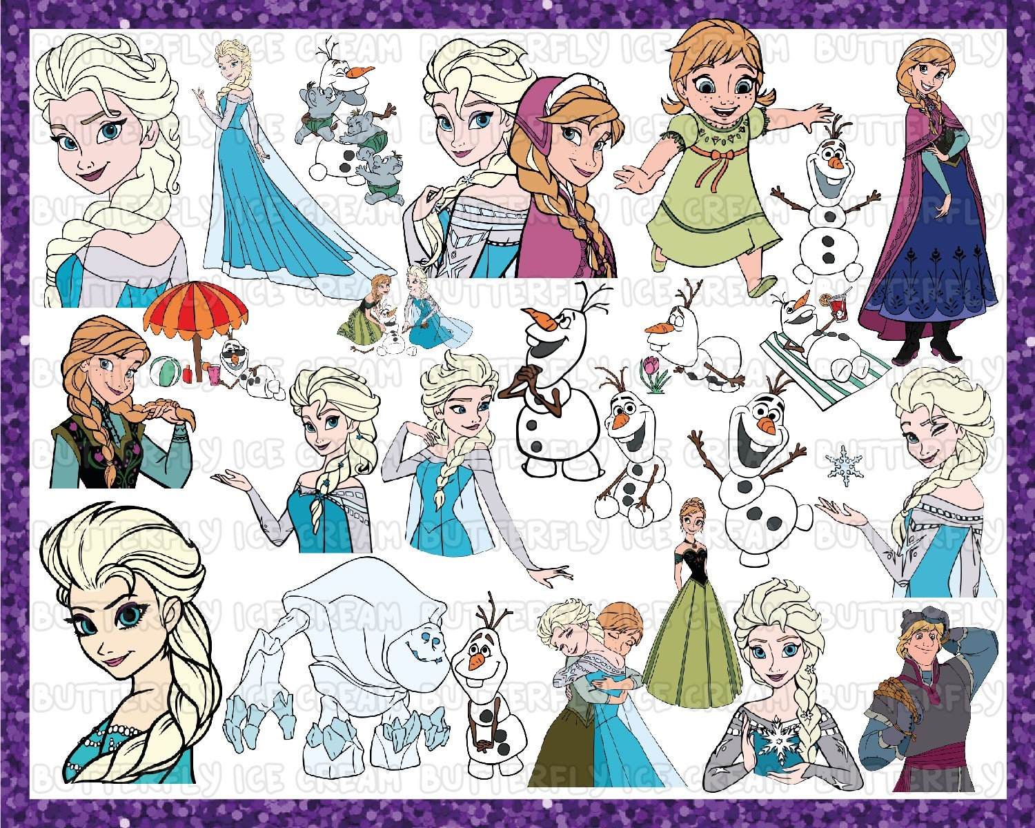 Frozen Svg Frozen 2 Svg Anna Svg Elsa Svg Olaf Frozen Frozen