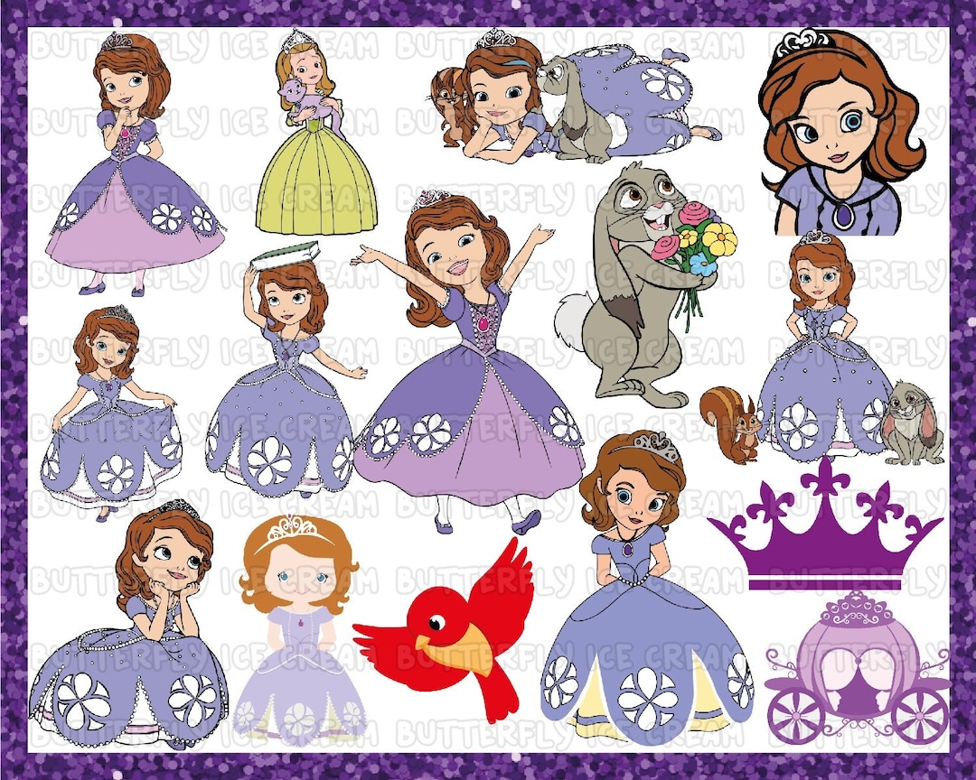 Sofia The First Svg Sofia The First Sofia First Svg Sofia Clipart Sofia Svg Sofia Cricut