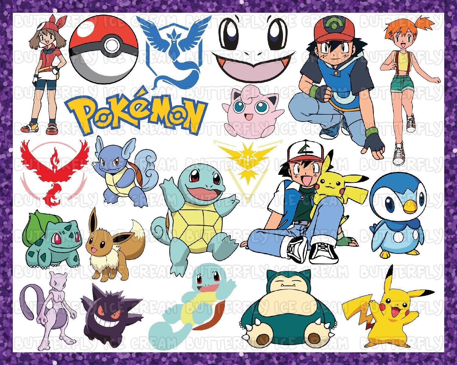 Pokemon Clipart For Scrapbooking