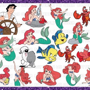 Ariel Svg the Little Mermaid Svg Little Mermaid Svg Mermaid - Etsy