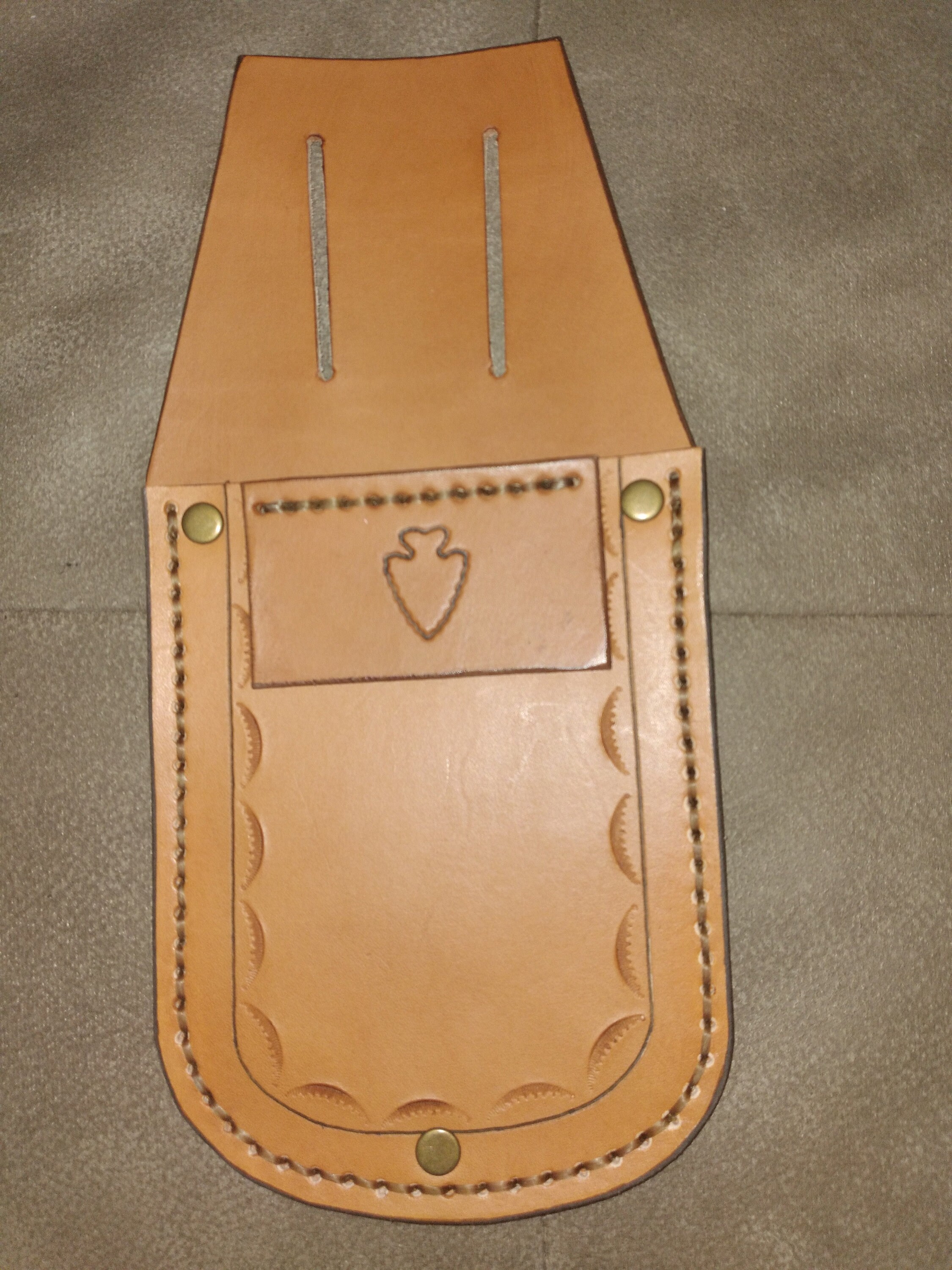 Archery Arrowhead Pocket Quiver With Belt Loops - Etsy