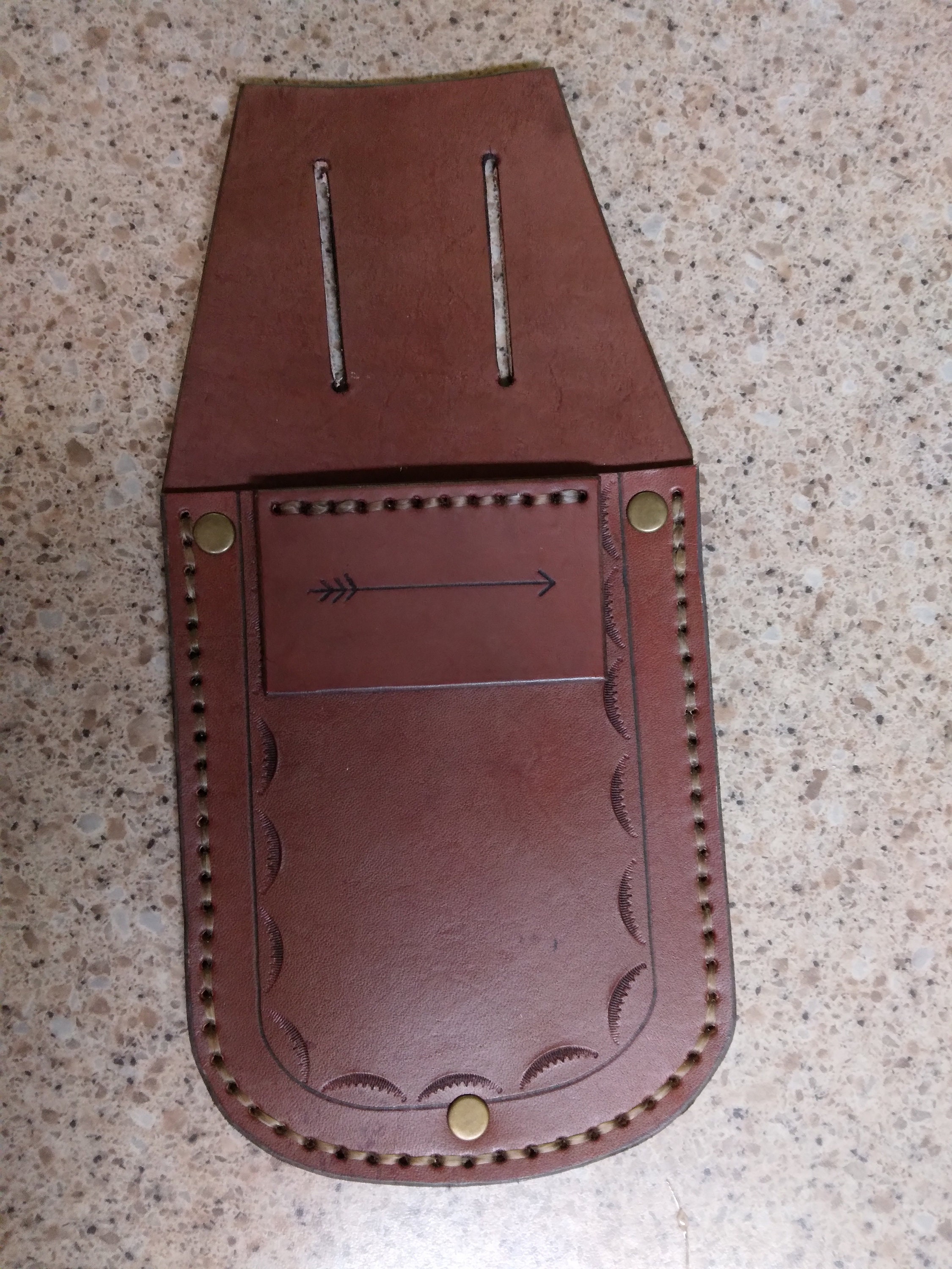 Archery Arrowhead Pocket Quiver With Belt Loops - Etsy