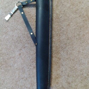 Leather Archery Target Quiver With or Without Accessory Pouch - Etsy