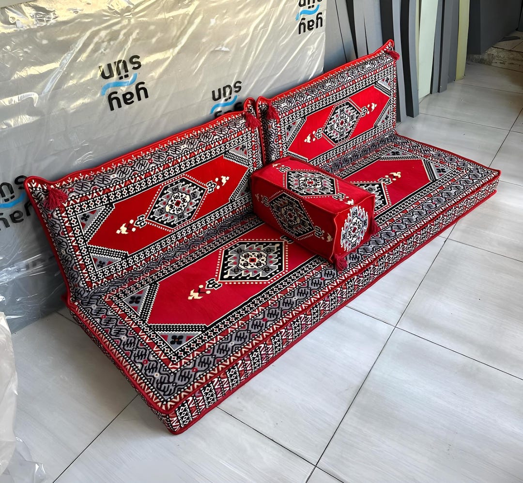 Filled Floor Couch , Floor Cushion , Floor Sofa , Lounge Cushion ...