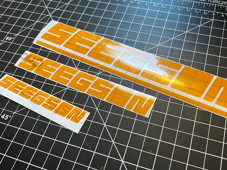 Seegson Logo Decal - Etsy
