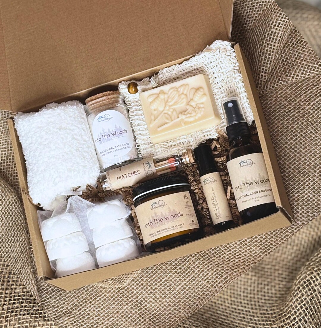 Best Friend Gift Box Thinking of You Organic Spa Gift Set for Bestie ...