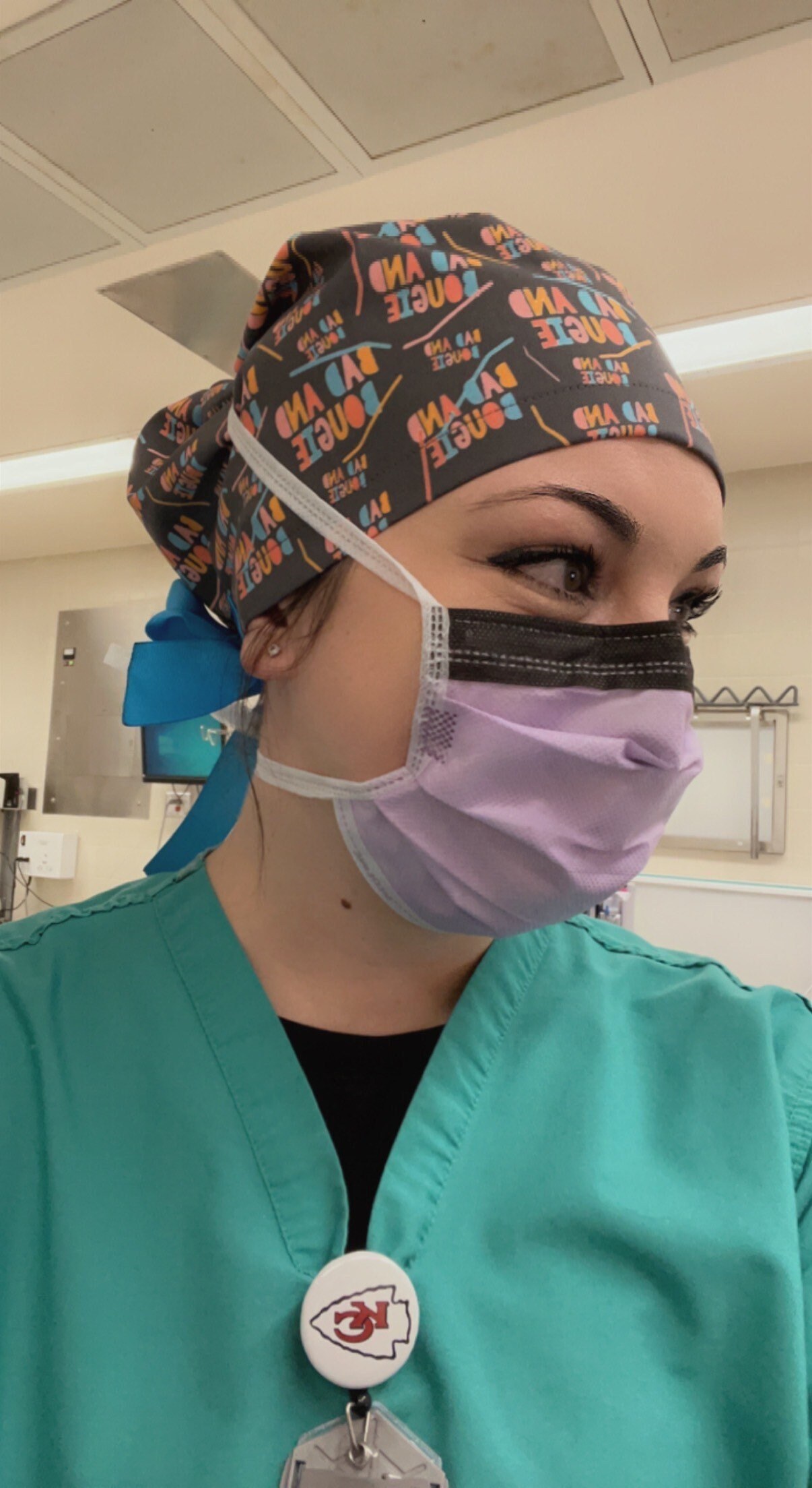 Bad and Bougie Scrub Cap CRNA Operating Room Trendy | Etsy